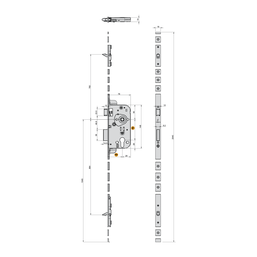 MARC | ASSA ABLOY : 740